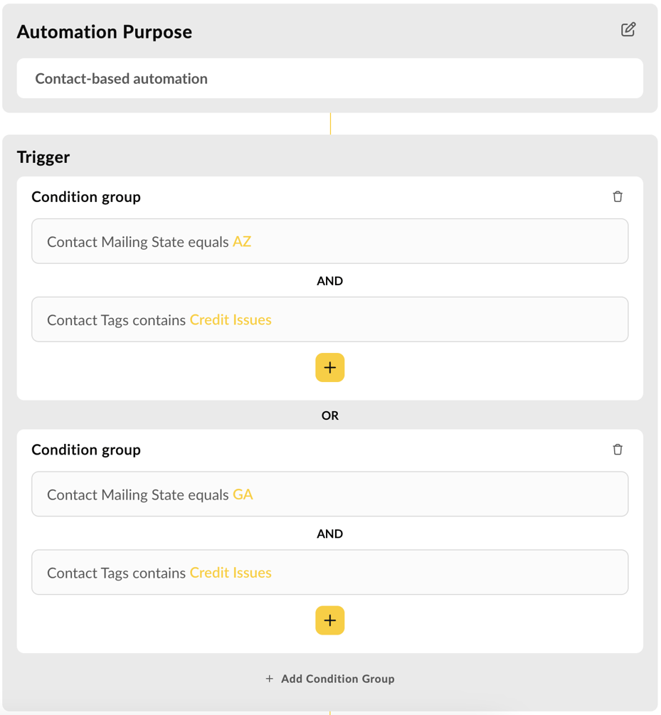 Contact-Based Automations