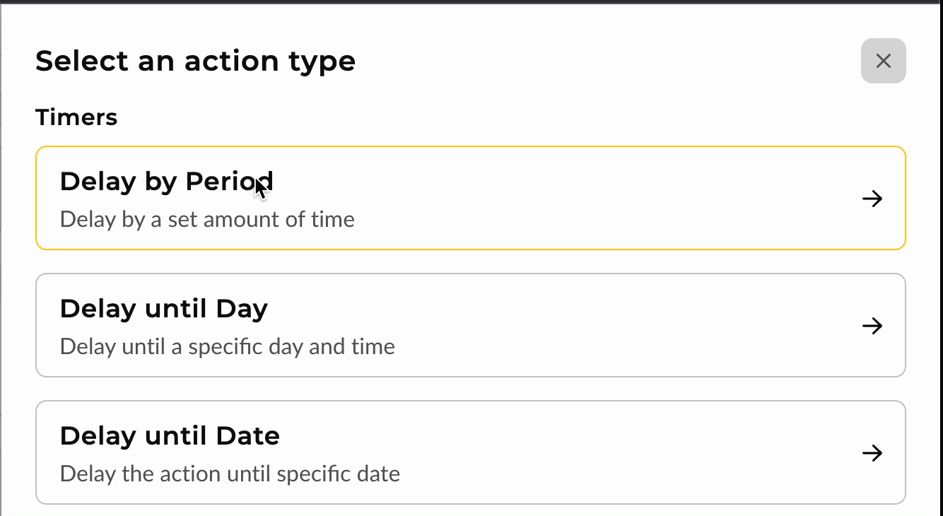 Transaction-Based Automations in Aidium