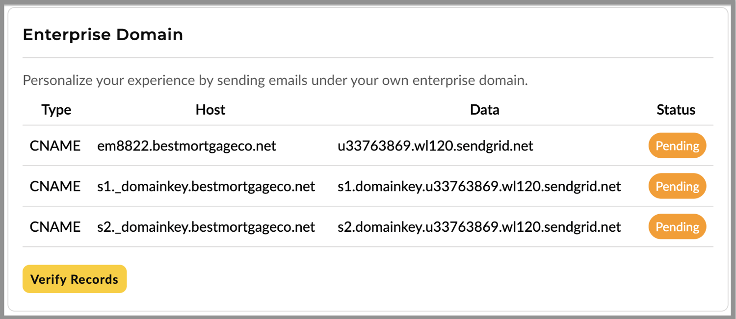 Enterprise Domain Admin Setup - Send All Email Using Your Company Domain