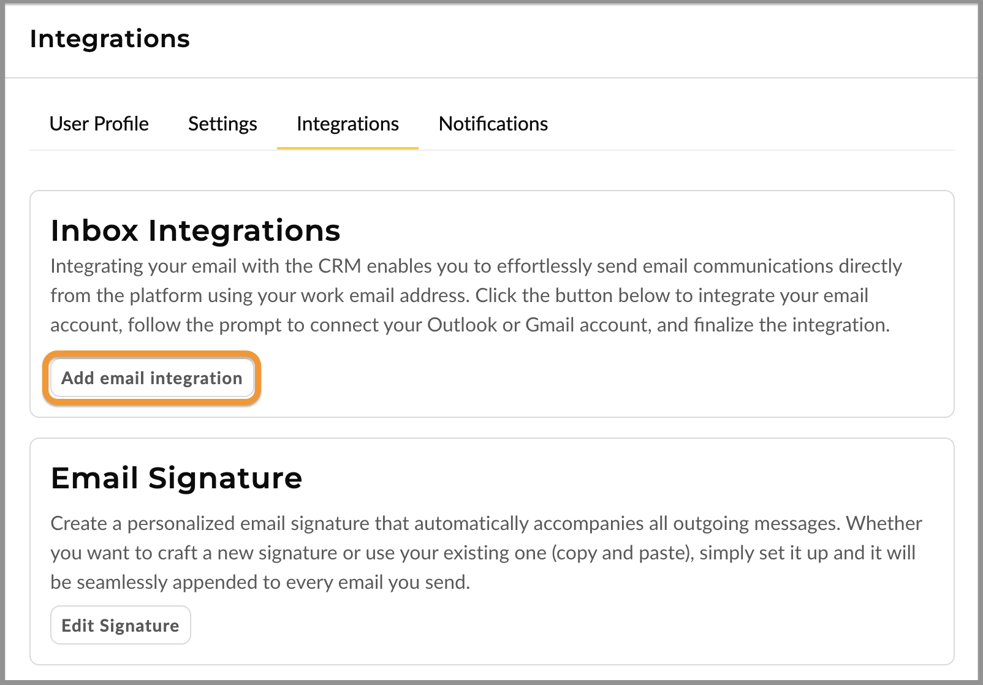 Integrate Your Email in Aidium (Outlook or Gmail)