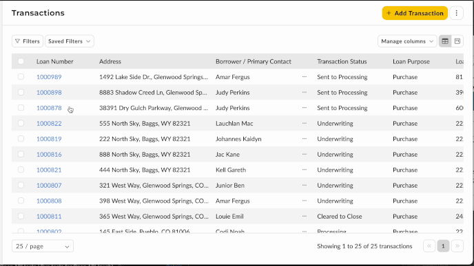 How to Filter Your Transactions