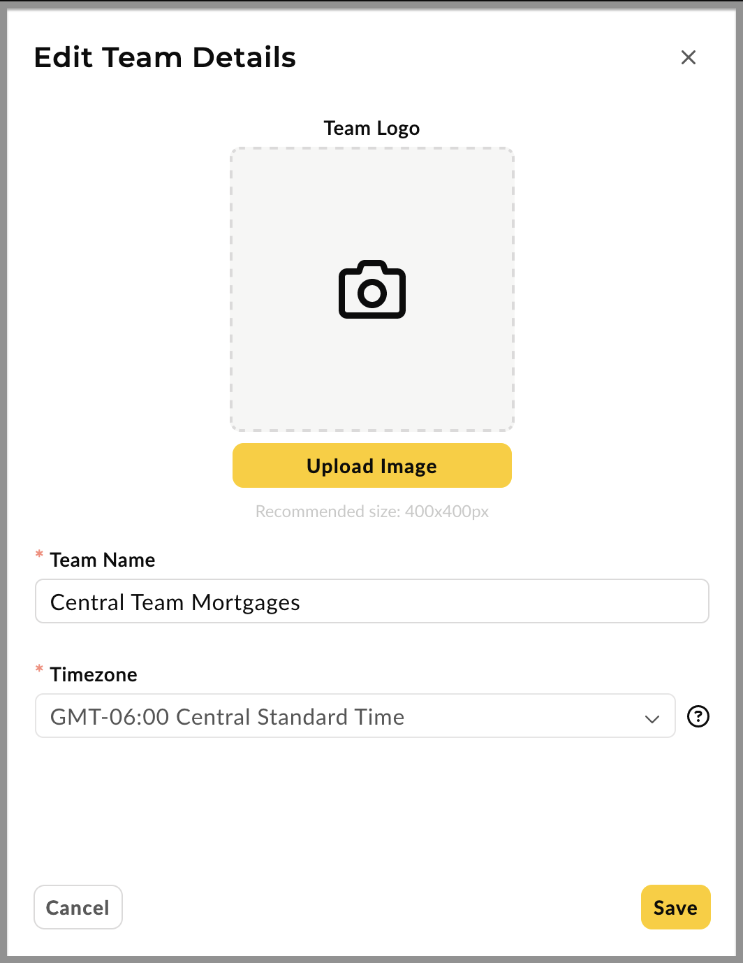 Intro to Team Settings